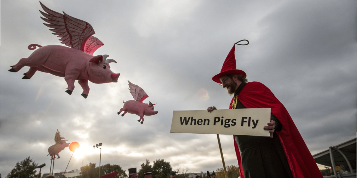 The Devil Is an Ass When Pigs Fly: Meaning, Origins, Usage